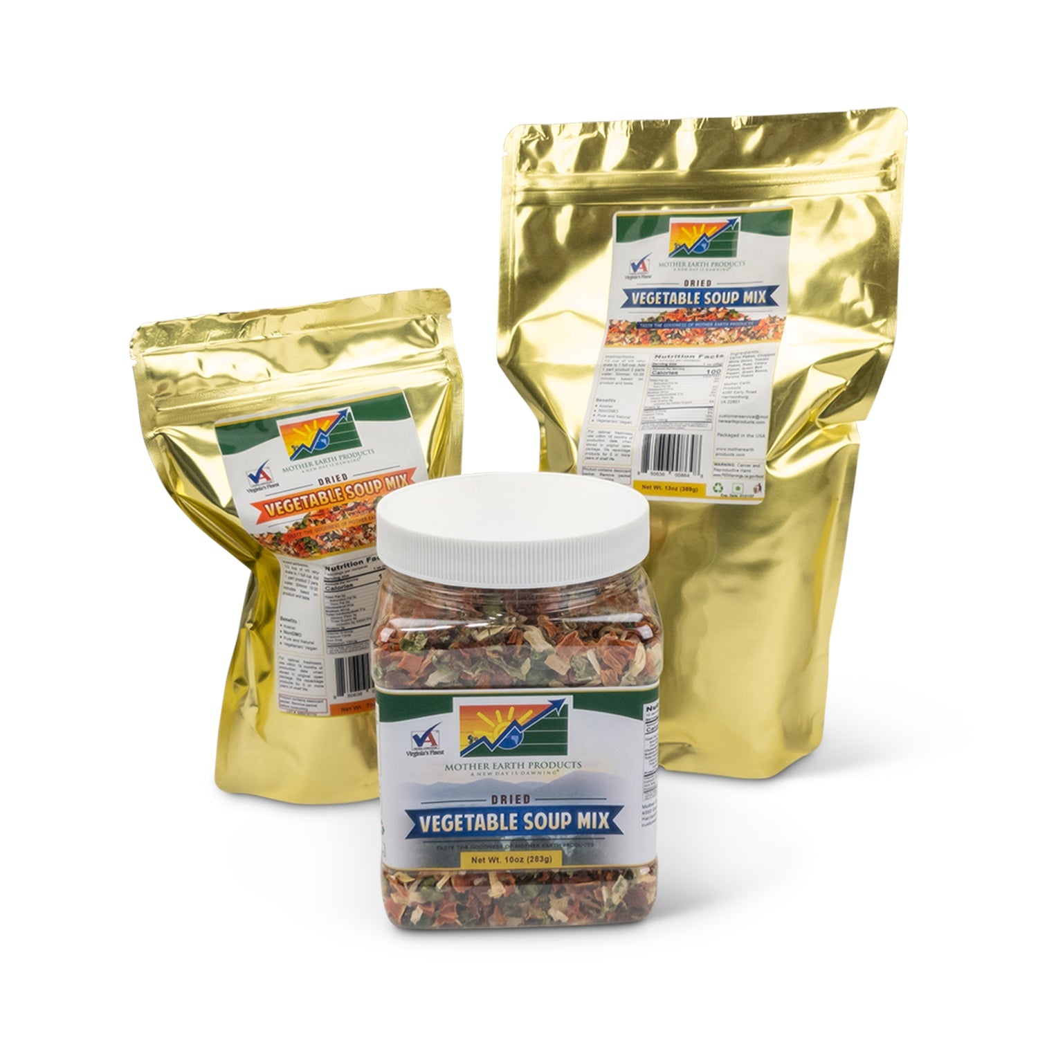 Dried Vegetable Soup Mix | Dried Vegetables |Mother Earth Products